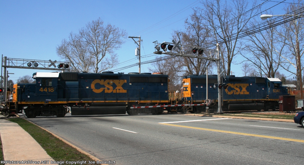 CSX 6341 & 4418